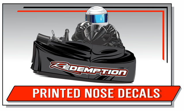 Graphics and decals for racing go-karts, oval flat karts, champ karts ...