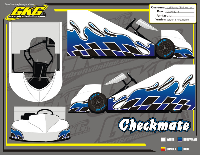 CHECKMATE WEDGE SIDE GRAFIX
